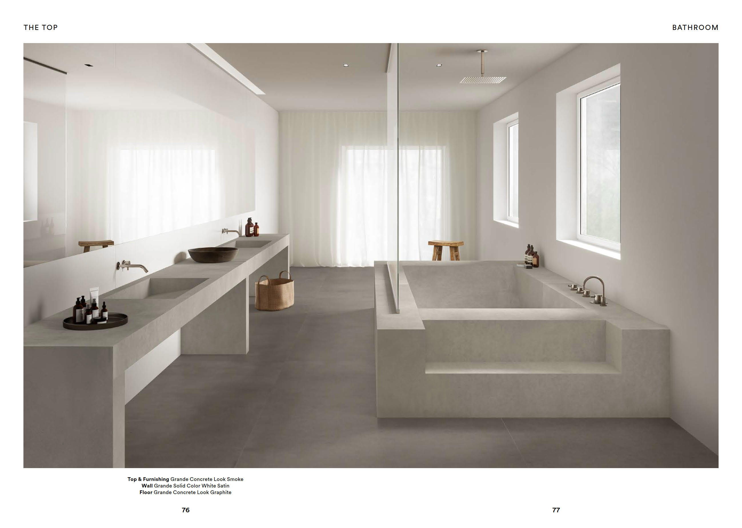 The top SOLID COLOR Marazzi. Carrelages en GRES CERAME. Made in Italy