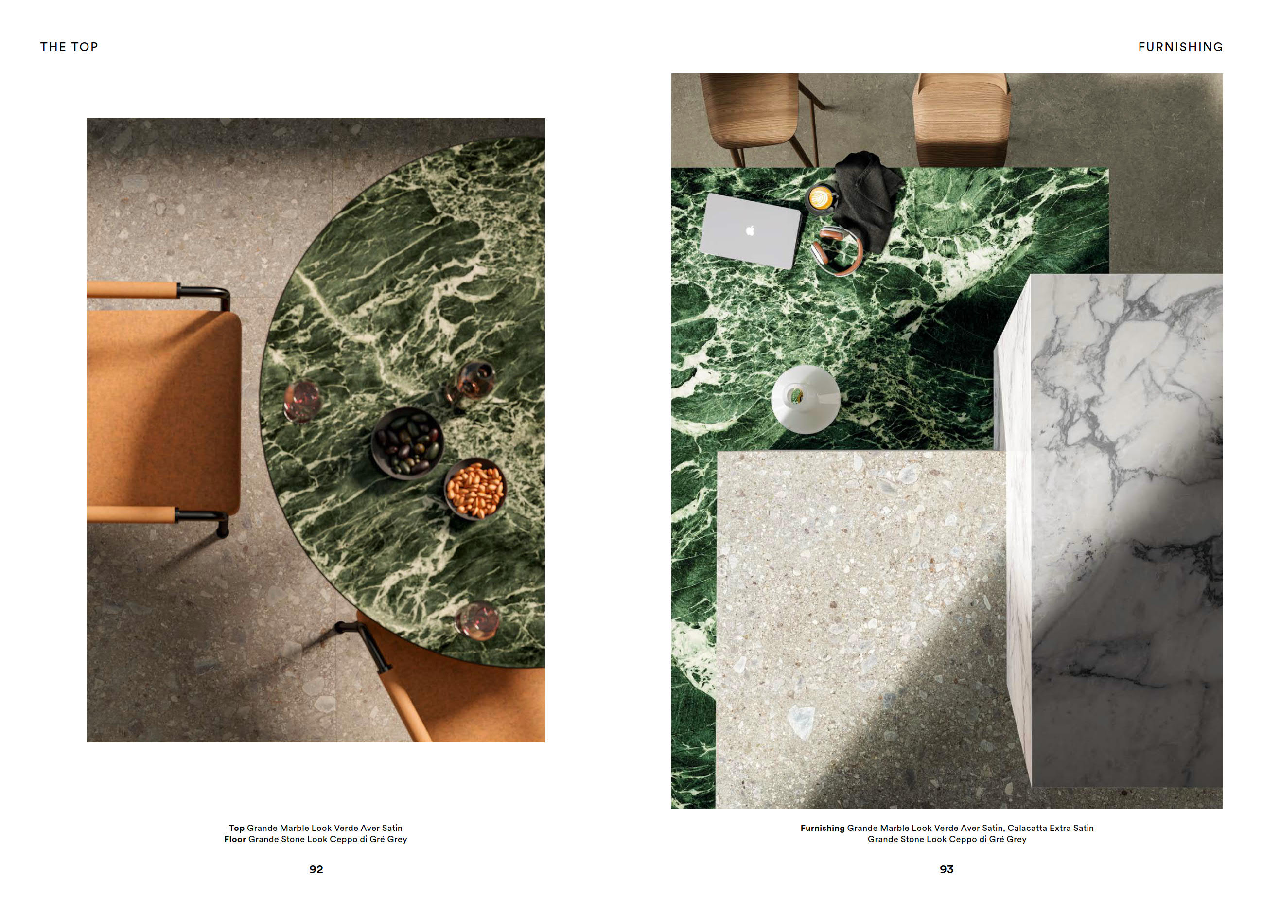 The top SOLID COLOR Marazzi. Carrelages en GRES CERAME. Made in Italy